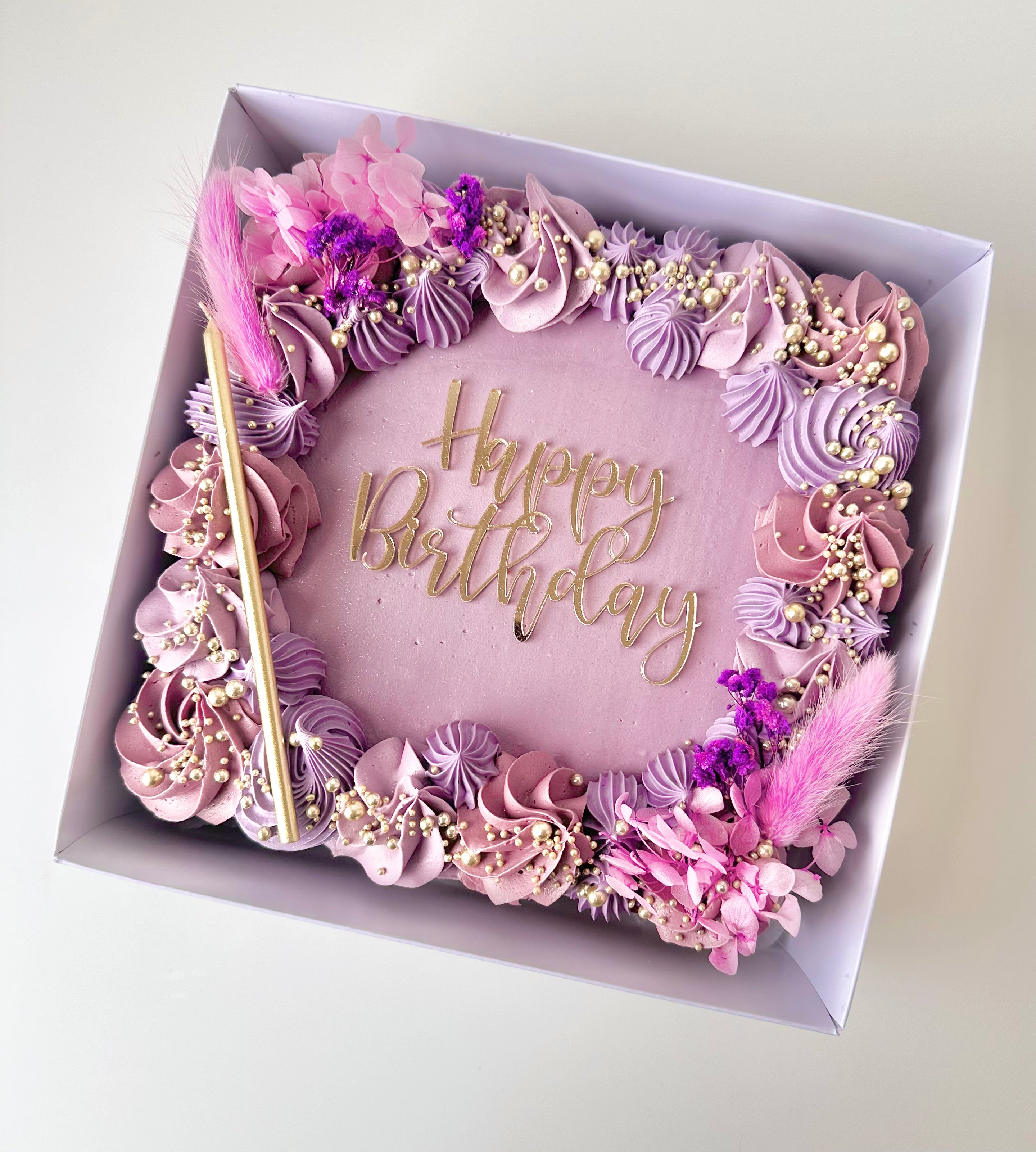 Square sheet cake – Bake Me A Treat