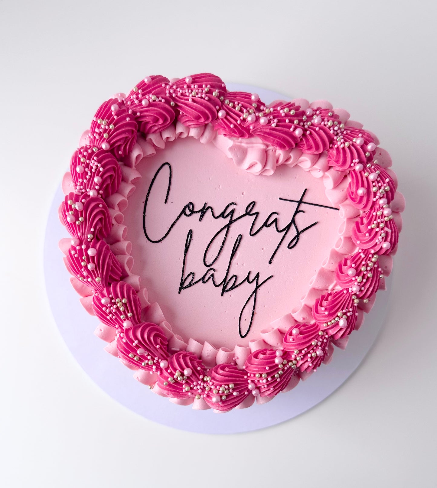 Mini heart cake – Bake Me A Treat